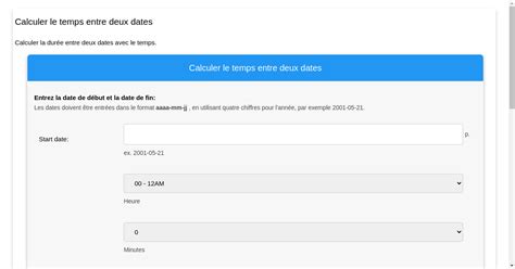 Calculer Le Temps Entre Deux Dates