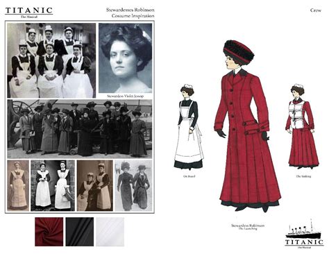 Costume Rendering For “titanic” By Joseph Shrope Costume Design