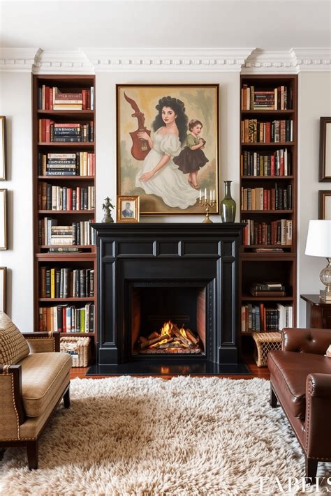 25 Stunning Home Library With Fireplace Design Ideas Engineers And Architects Of America