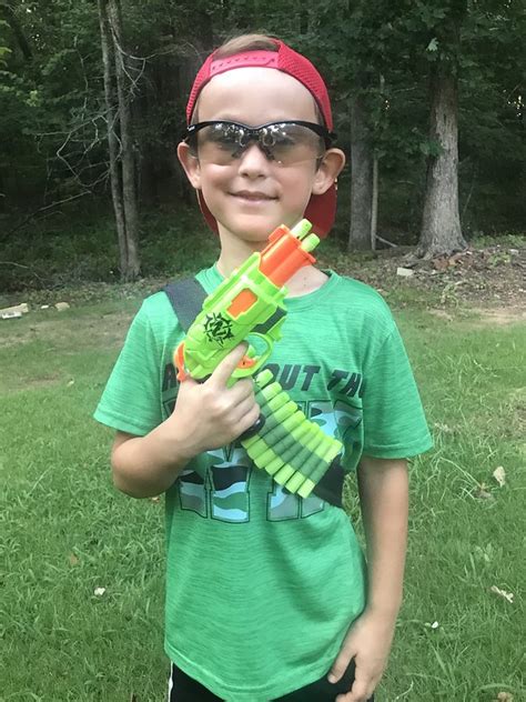 A Simple Diy Nerf {inspired} Ammo Belt The Simple Moms