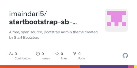 github imaindari5 startbootstrap sb admin 2 ima a free open source