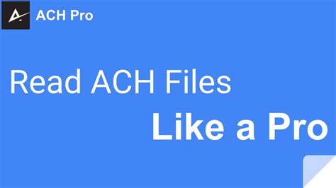 Common Nacha File Examples