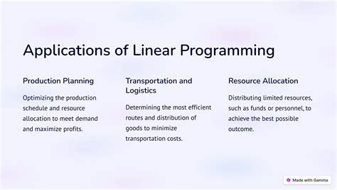 An Introduction To Linear Programming Problem Ppt