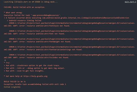 Dart Flutter Project Won T Start Stack Overflow