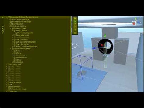 Complete XR Origin Setup Variant Can T Walk Under 2 Meter Overhang Unity Engine Unity