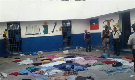 Haiti Prison Break Two Dead After 174 Criminals Escape With Guns