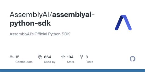 Github Assemblyaiassemblyai Python Sdk Assemblyais Official Python Sdk