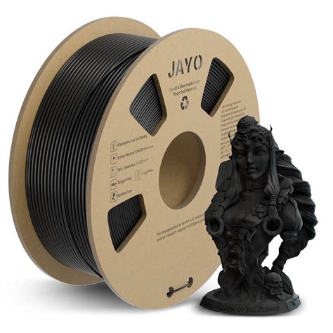 Пластик для 3D-печати JAYO PETG Black, 1.75mm, 1kg, 220-250°C ...
