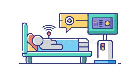 Smart Healthcare And Patient Monitoring Icon Vector Design Generative Ai Stock Vector