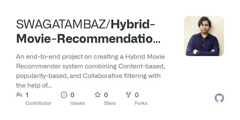 Github Swagatambaz Hybrid Movie Recommendation System An End To End Project On Creating A