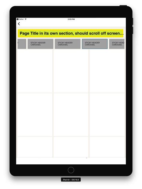 Ios Uicollectionview Sticky Header Not Working Ios Stack Overflow