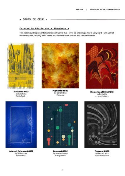 Generative Art Complete Guide NFT