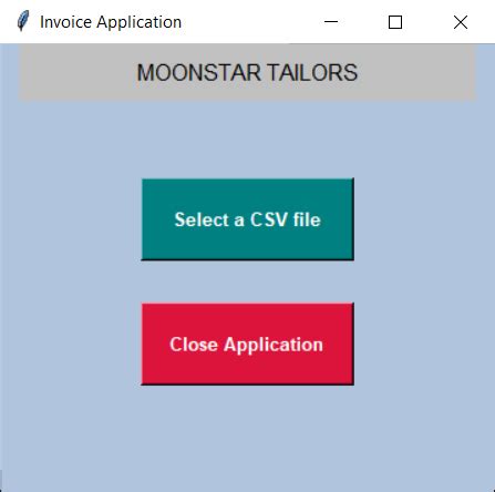 GitHub Jomanozgml Invoice Python Program That Runs On Windows To Process Format CSV File