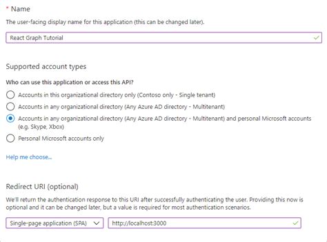 Microsoft Graph を使って React の単一ページ アプリを構築する Microsoft Graph Microsoft Learn