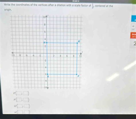 solved 2 write the coordinates of the vertices after a