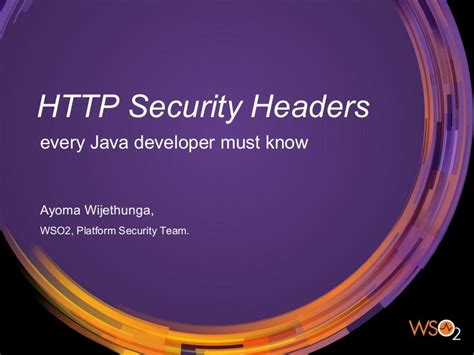 Security Headers Every Java Developer Must Know