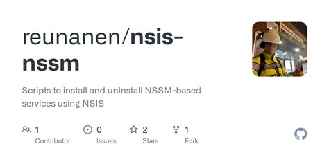 Github Reunanennsis Nssm Scripts To Install And Uninstall Nssm