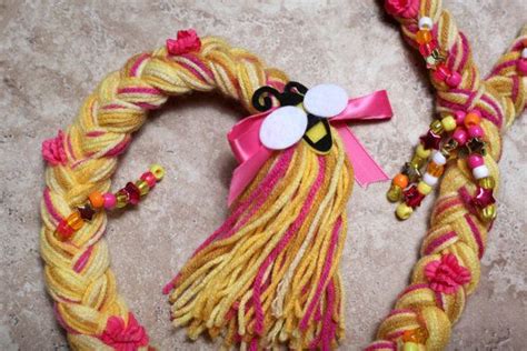 Tangled Rapunzel Hair Braid Beaded By Lovetiesbymeggin