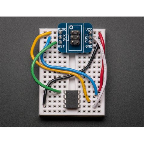 Adafruit 6 Pin Avr Icsp Breadboard Adapter Mini Kit