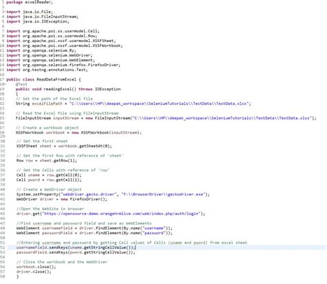Lets Learn Qa On Linkedin Selenium Webdriver How To Read Test Data