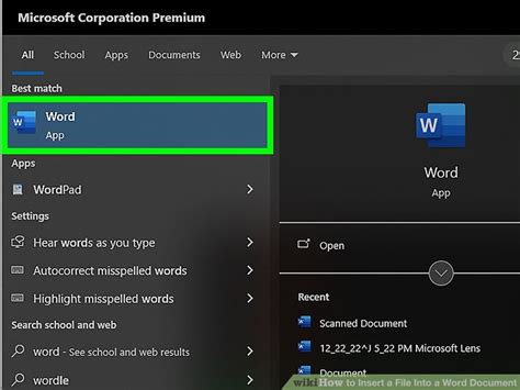 How To Insert A File Into A Word Document 7 Steps With Pictures