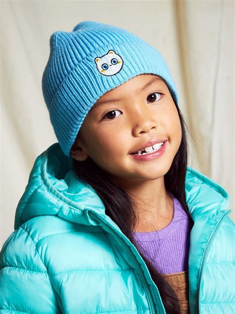 Gebreide Muts Met Ribbelpatroon Blauw Kiabi 3 00€