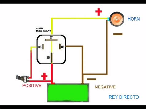 Wiring Diagram For A 4 Pin Relay
