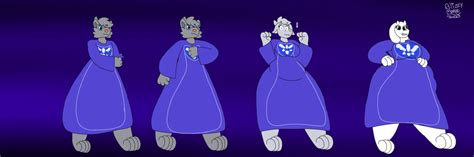 Purple Robes Toriel Dreemurr Tf Tg — Weasyl