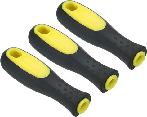 Patikil 4 3 Inch Rubber File Handle 3 Pack File Cutting Tool File Handle Replacement