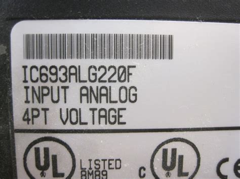 USED GE FANUC IC693ALG220F INPUT ANALOG SB Industrial Supply Inc