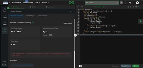 Gfg160 Geeksforgeeks Codingchallenge 160daysofcode Problemsolving