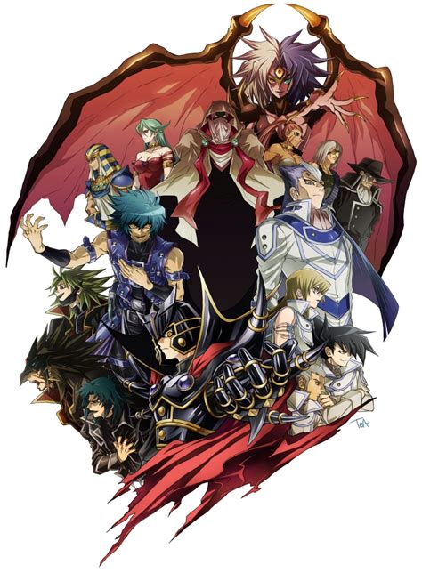 遊戯王デュエルモンスターズgx【ヨハン・アンデルセン万丈目準丸藤亮三沢大地斎王琢磨天上院明日香天上院吹雪遊城十代】 壁紙