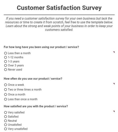 Customer Satisfaction Survey Templates For Any Business Abcsubmit