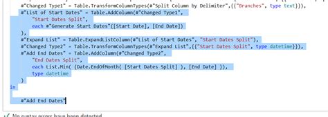 Solved Power Query Loop Or Splite Period To Each Month Microsoft