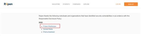 Pritam Mukherjee Urvil On Linkedin Halloffame Bugbounty Ethicalhacking Halloffame