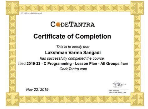 Lakshman Varma Sangadi On Linkedin Codetantra
