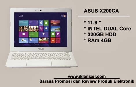Asus X CA Notebook Cantik Berkapasitas RAM Besar Dengan Harga Menggiurkan JASA PROMOSI IKLAN