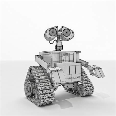 Wall E 3d Print Model At Abbey White Blog