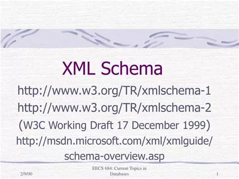 ppt w3 tr xmlschema 1 w3 tr xmlschema 2 powerpoint presentation free