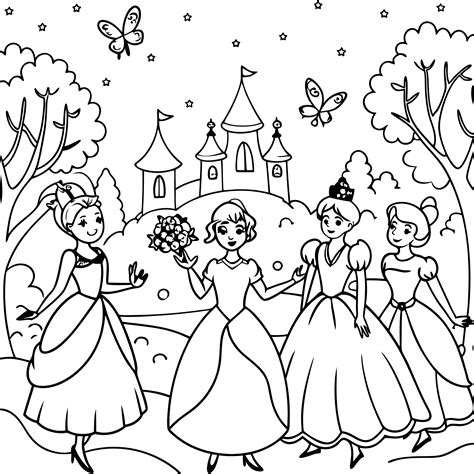 Tinkerbell Princesses Tinkerbell Download And Print Free Coloring Pages