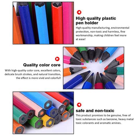 12 색 카와이 색연필 Lapis De Dibujo Lapis De Cor 수채화 컬러링 연필 어린이 드로잉 미술 용품 색연필 펜 연필 And 쓰기 공급