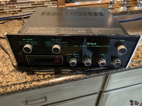 Mcintosh C27 Preamp Solid State Beautiful For Sale Us Audio Mart