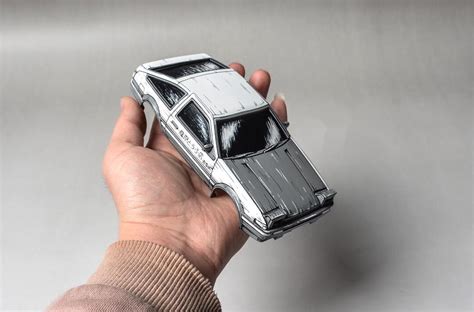 2d Comic Color Comic Initial D Figure Repaint Ae86 Lyk Repaint