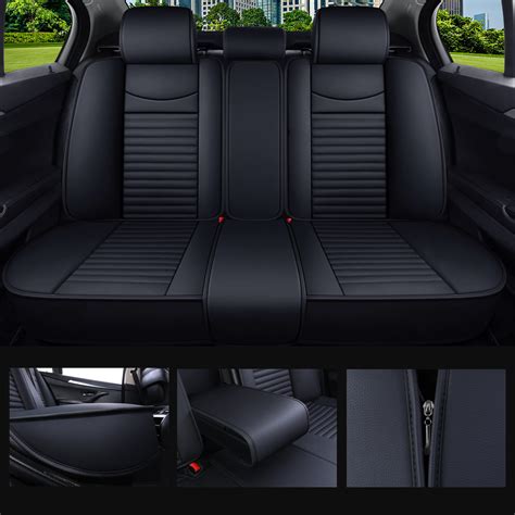 Aierxuan Back Rear Seat Covers Universal For Toyota Honda Kia Ford