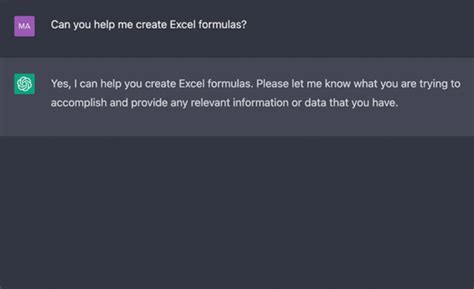 How To Use Chatgpt To Write Excel Formulas