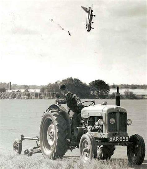 A Famous Photograph Showing Test Pilot George Aird Ejecting From A Pre Production Example Of The