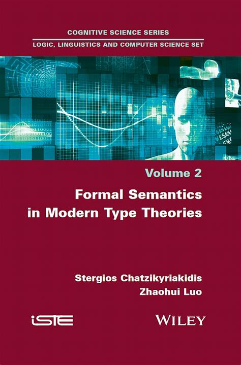 Cover Formal Semantics In Modern Type Theories Book