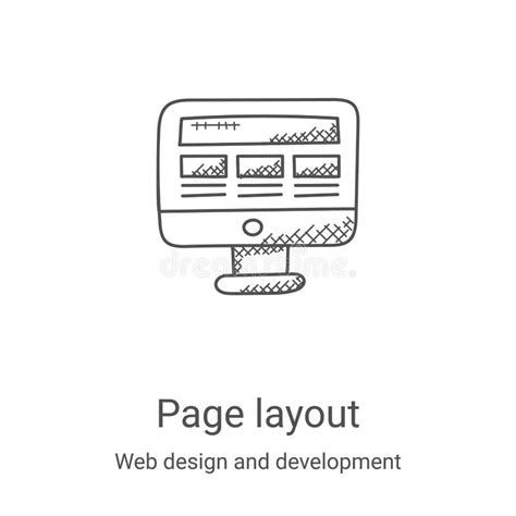 Flyer Icon Vector From Advertising Collection Thin Line Flyer Outline Icon Vector Illustration