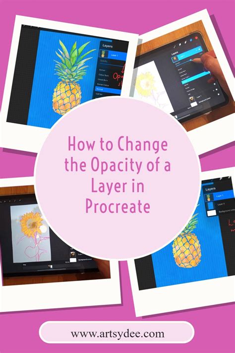 How To Change The Opacity Of A Layer In Procreate In 2022 Procreate