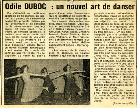Odile Duboc